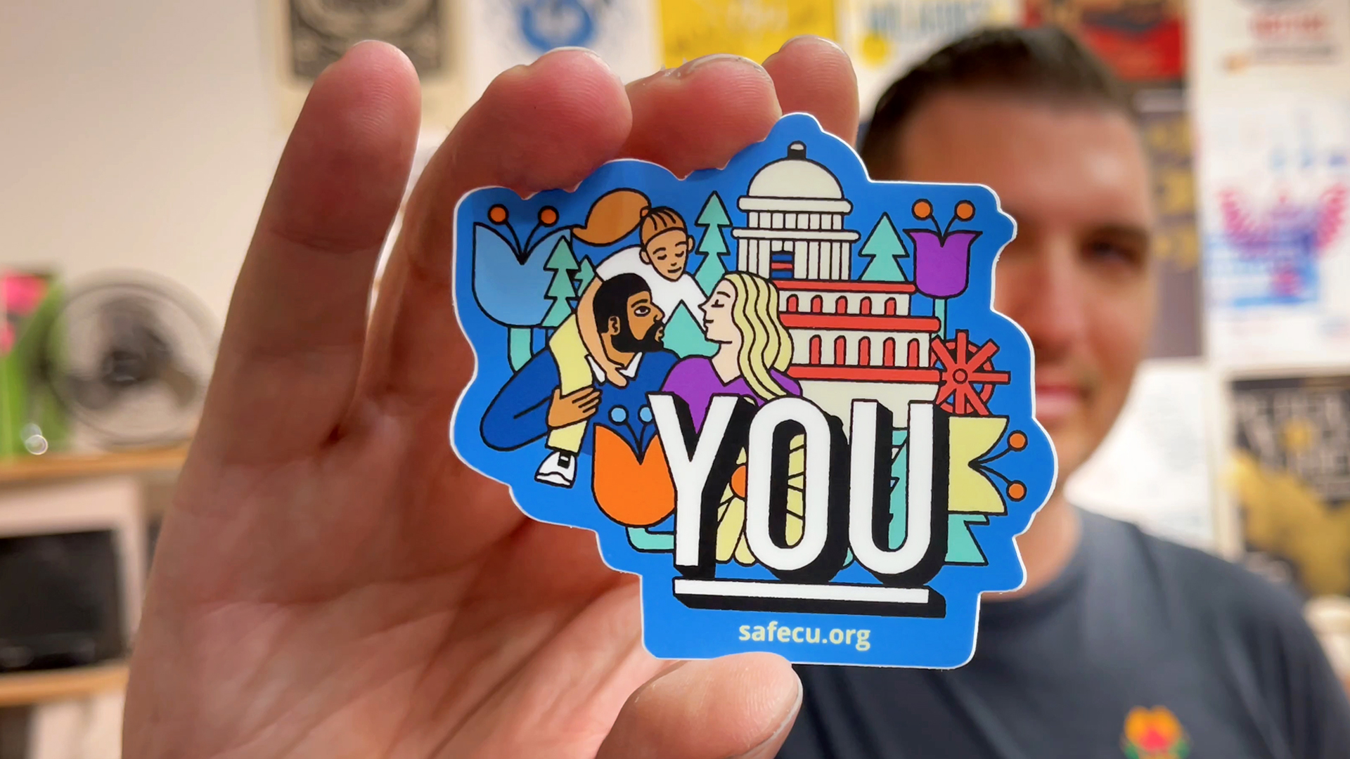Discover the Local Talent Behind the YOU Stickers